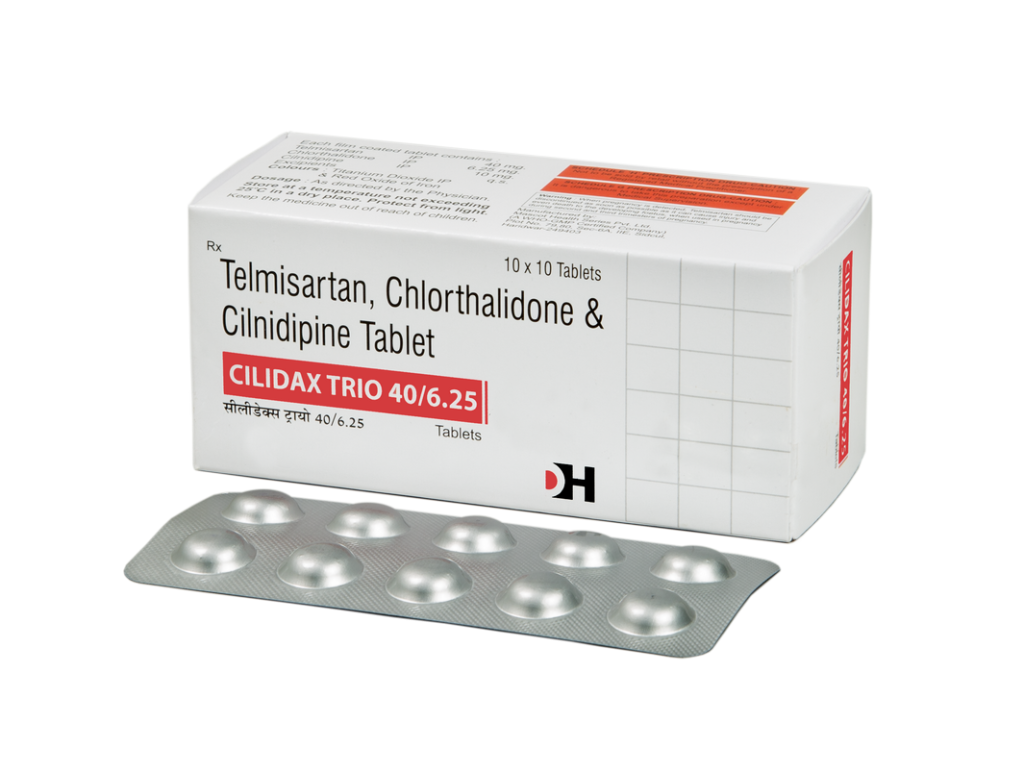 CILIDAX TRIO 40/6.25 TAB – Daxia Healthcare