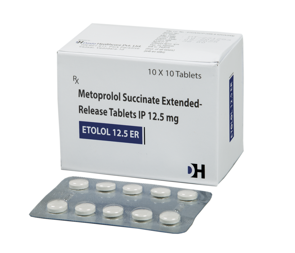 ETOLOL 12.5 ER TAB – Daxia Healthcare