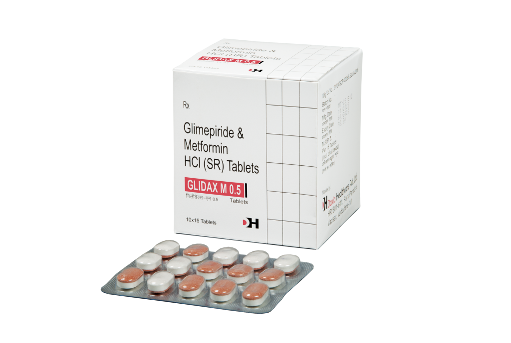 GLIDAX M 0.5 TAB – Daxia Healthcare